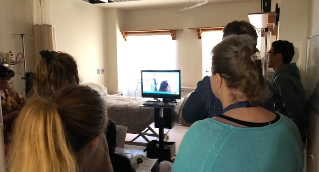 Teleneurology Robot - Holy Cross Medical Center