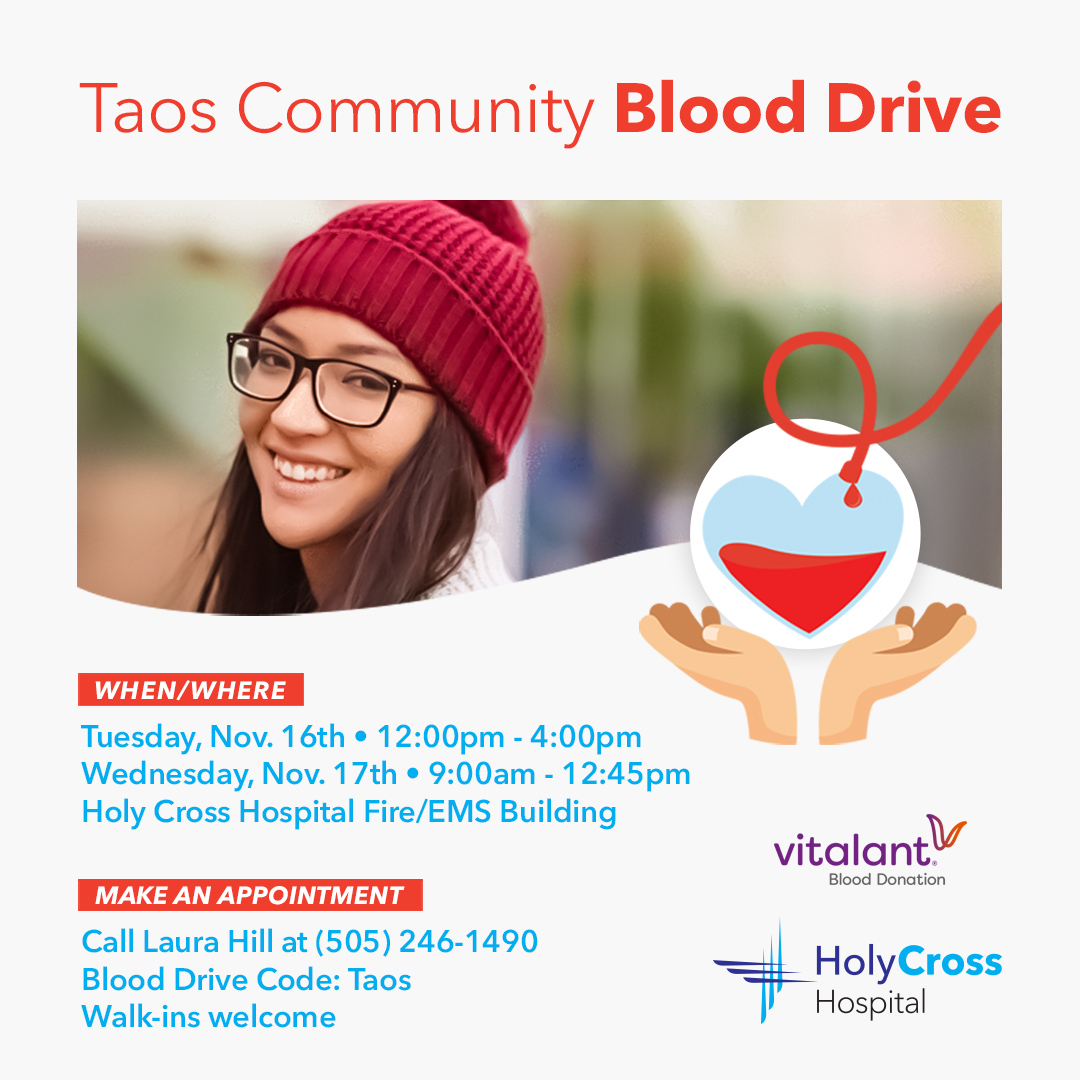 November 2021 Blood Drive - Holy Cross Medical Center